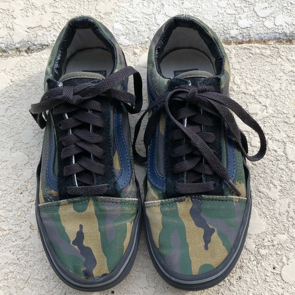 Vans | Shoes | Custom Camo Vans | Poshmark